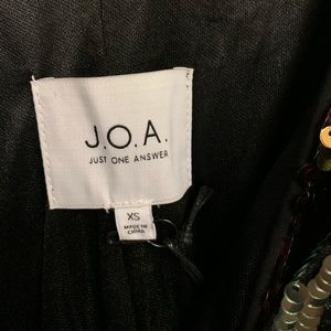 J.O.A. | Dresses | Joa Striped Sequin Dress Brand New | Poshmark